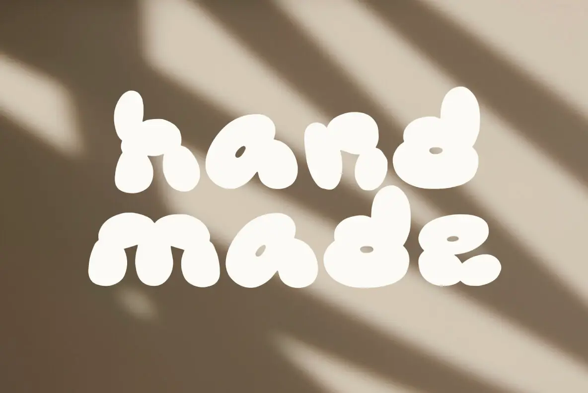 Puffie Font - YouWorkForThem