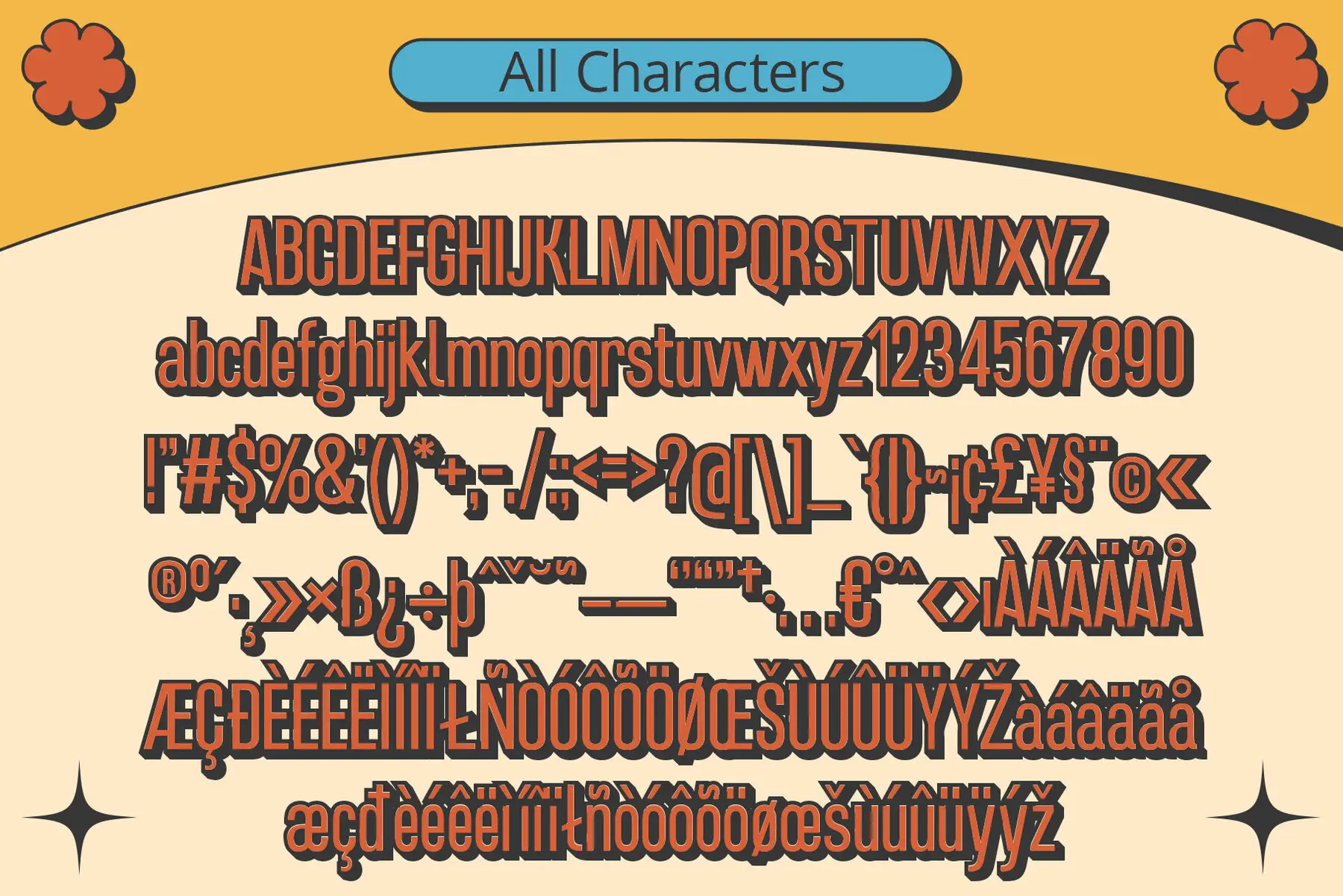 Dozed 3D Font - YouWorkForThem
