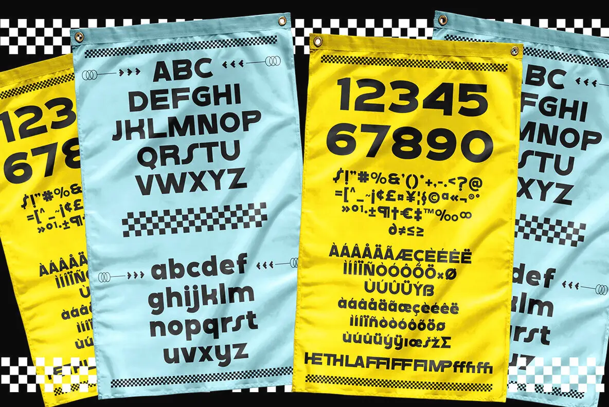 Black Wheel Font - YouWorkForThem