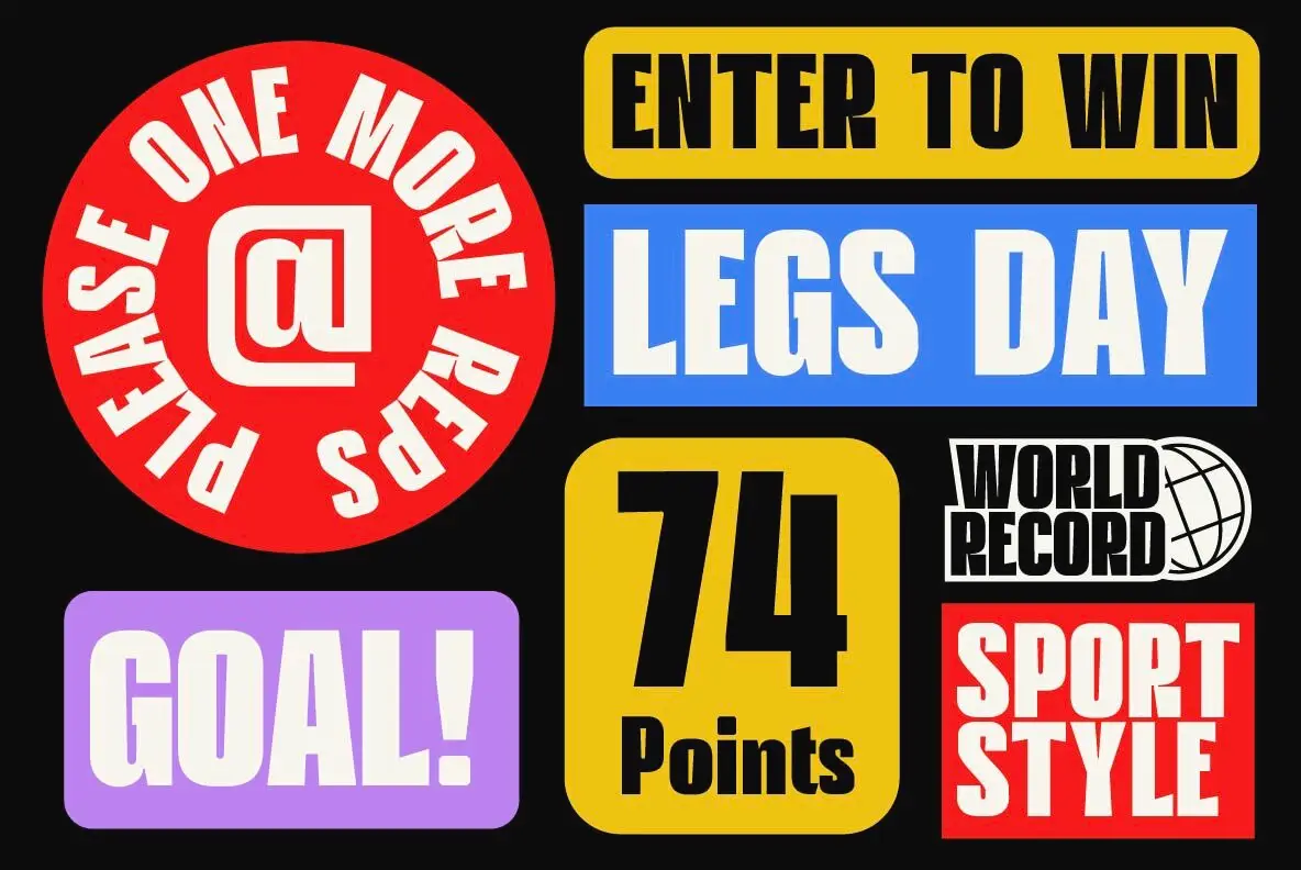 HN Neue Lifter Font - YouWorkForThem