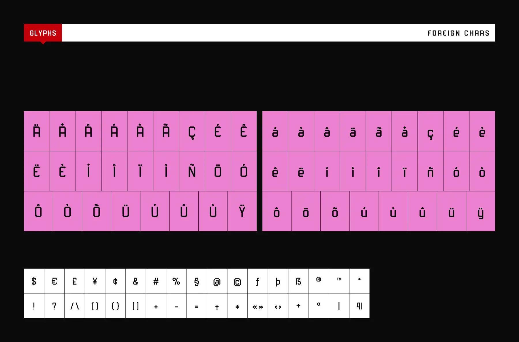 Synth Font - YouWorkForThem