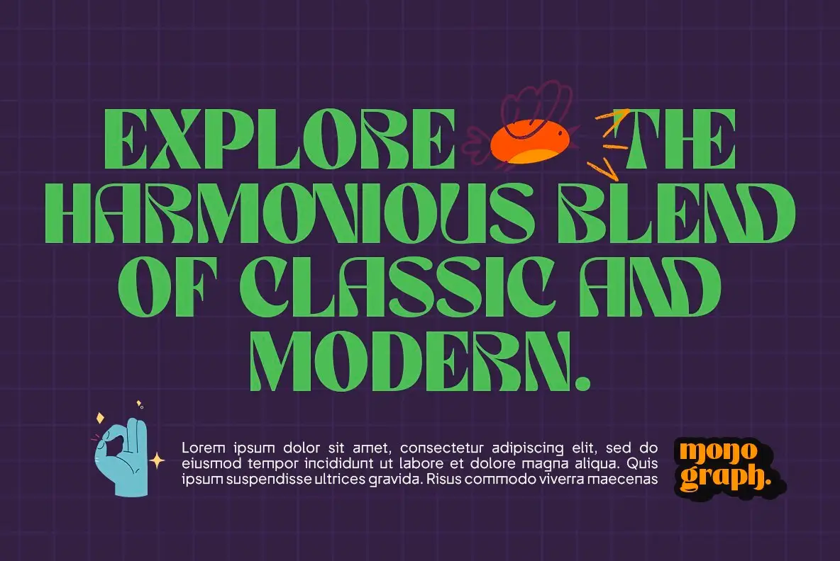 Monograph Font - YouWorkForThem