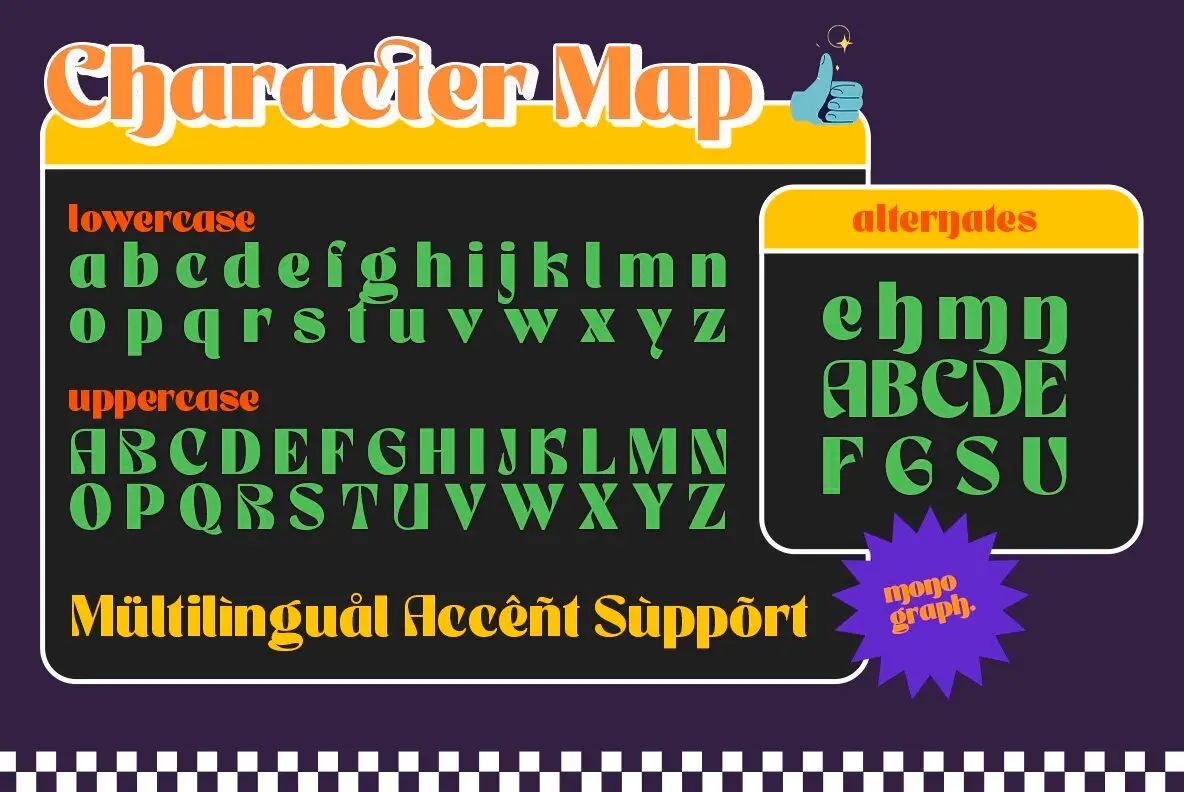 Monograph Font - YouWorkForThem