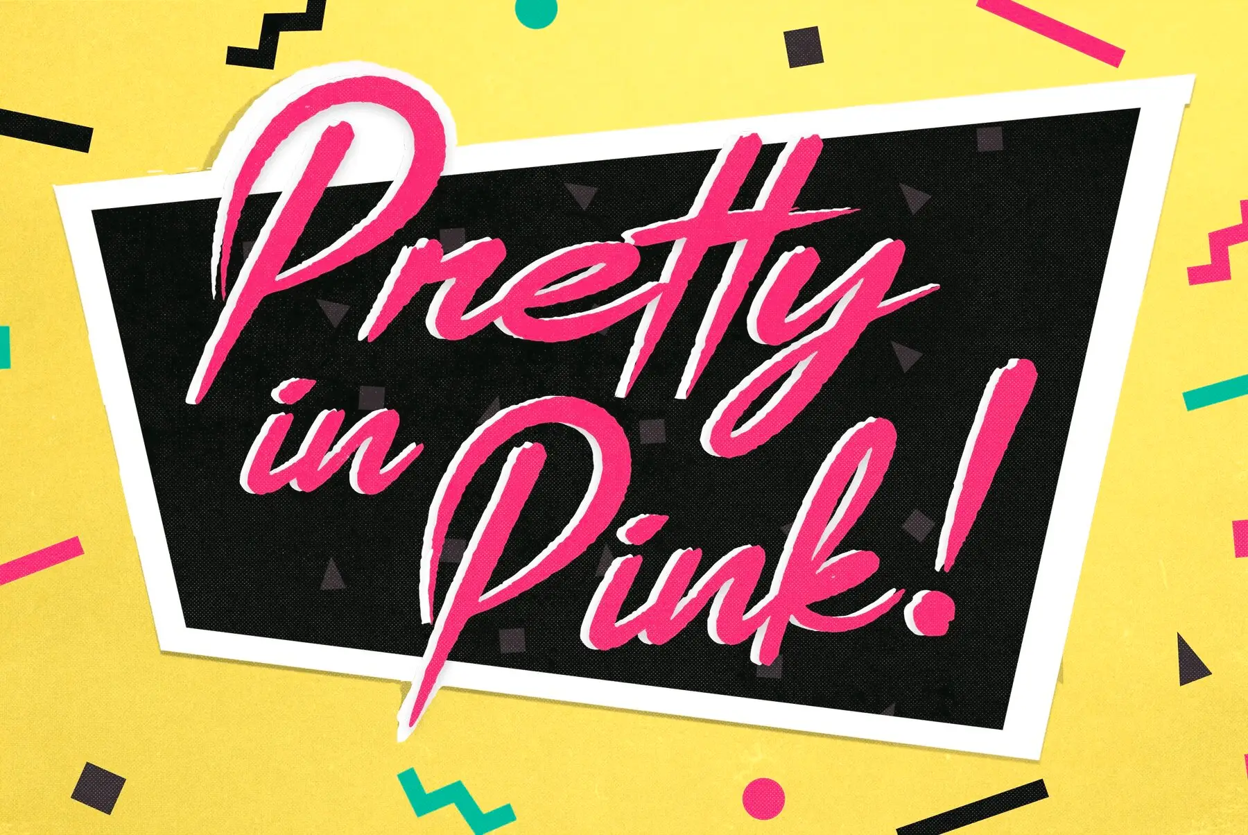 Experience the '80s Vibe with Radical Script Font - YouWorkForThem