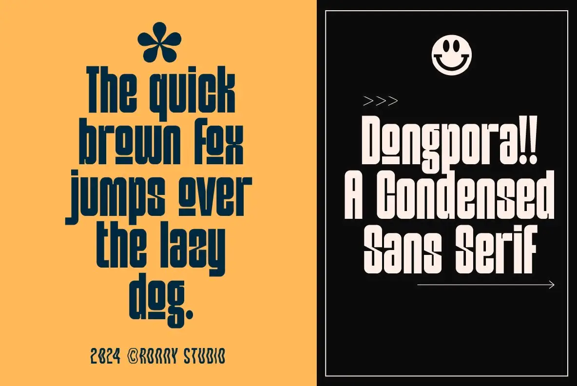 Dongpora Font - YouWorkForThem