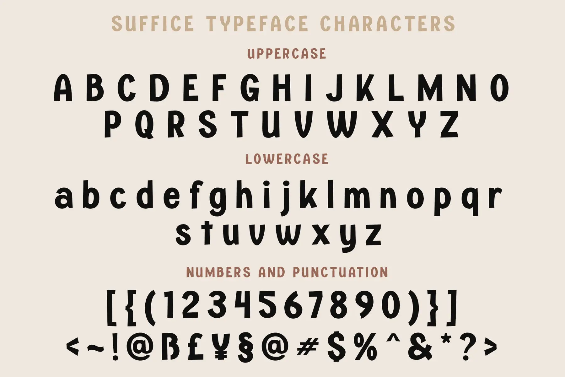 Suffice Font - YouWorkForThem