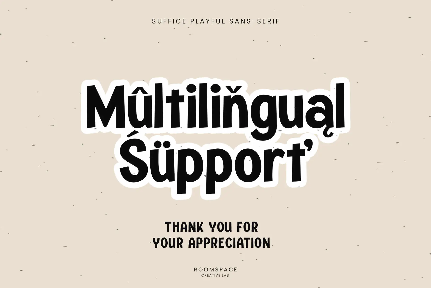 Suffice Font - YouWorkForThem
