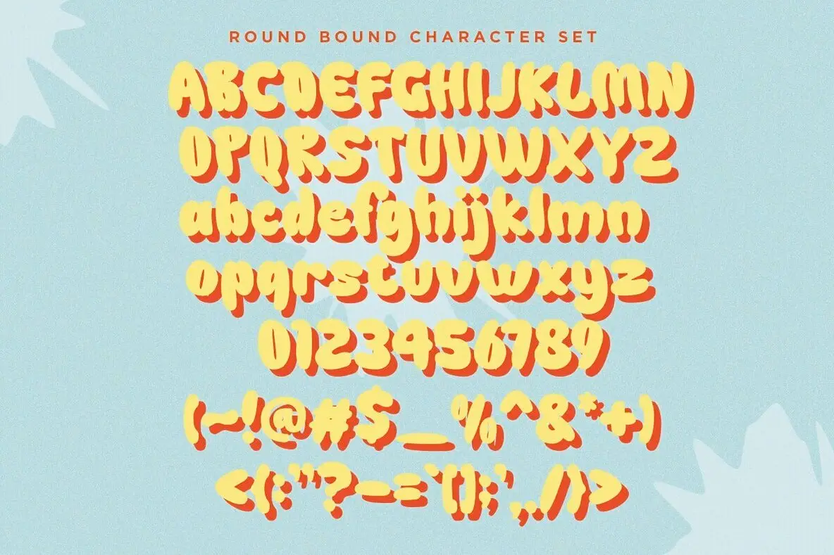 Round Bound Font - YouWorkForThem