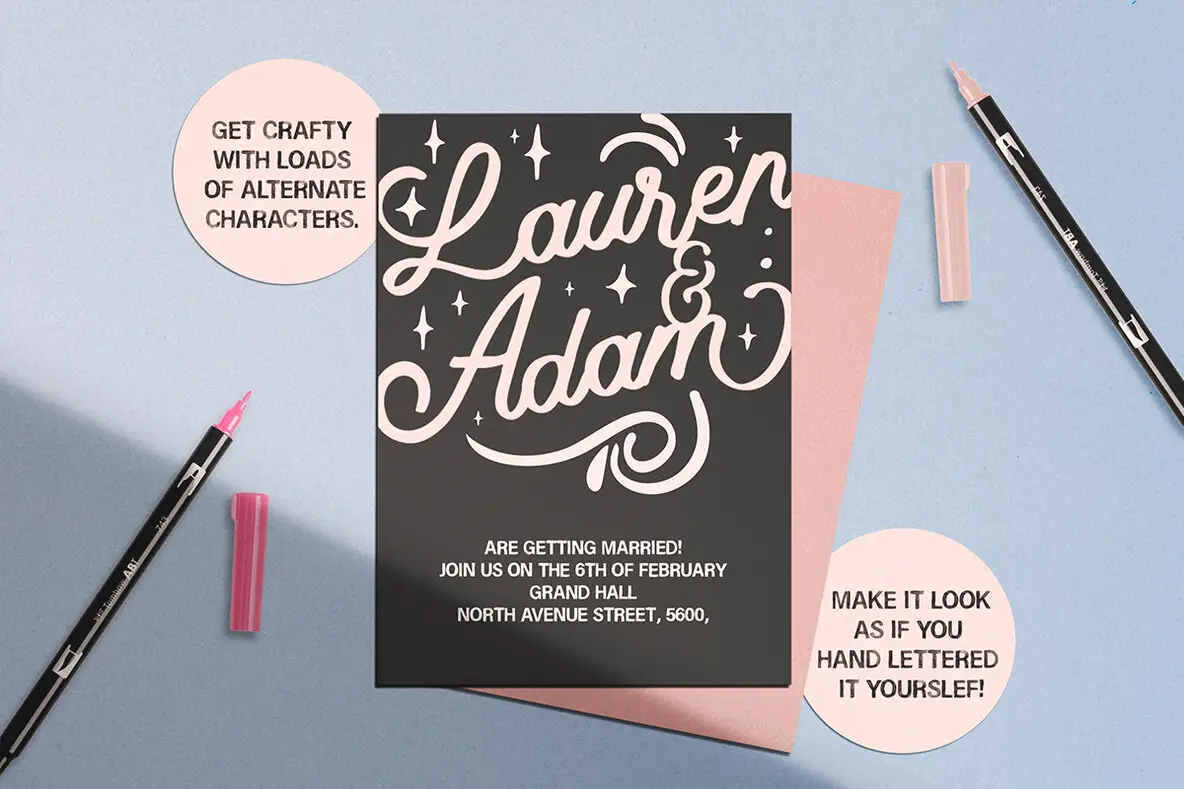 Lettering Delight Font - YouWorkForThem