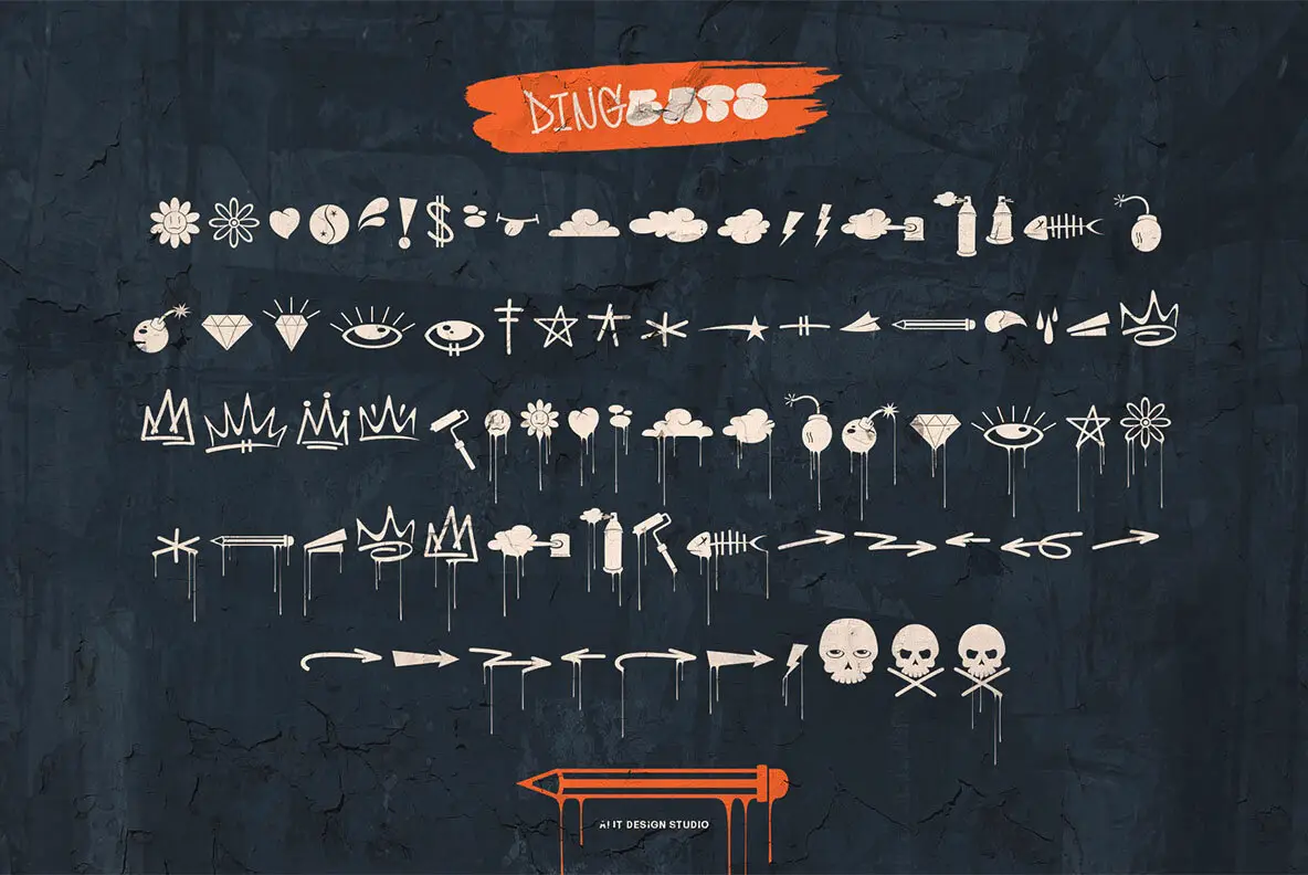 Famous Bomber Font - YouWorkForThem