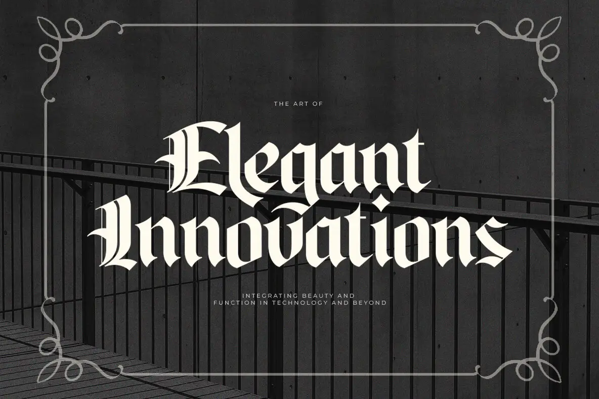 Baghen Font - YouWorkForThem