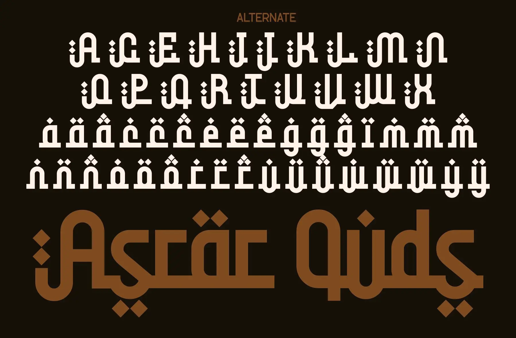 Asrar Quds Font - YouWorkForThem