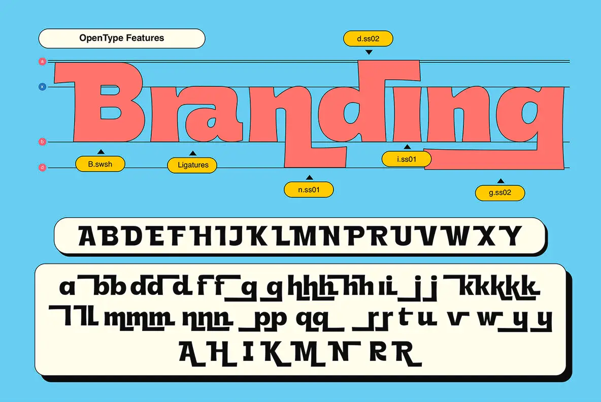 Draplink Font - YouWorkForThem