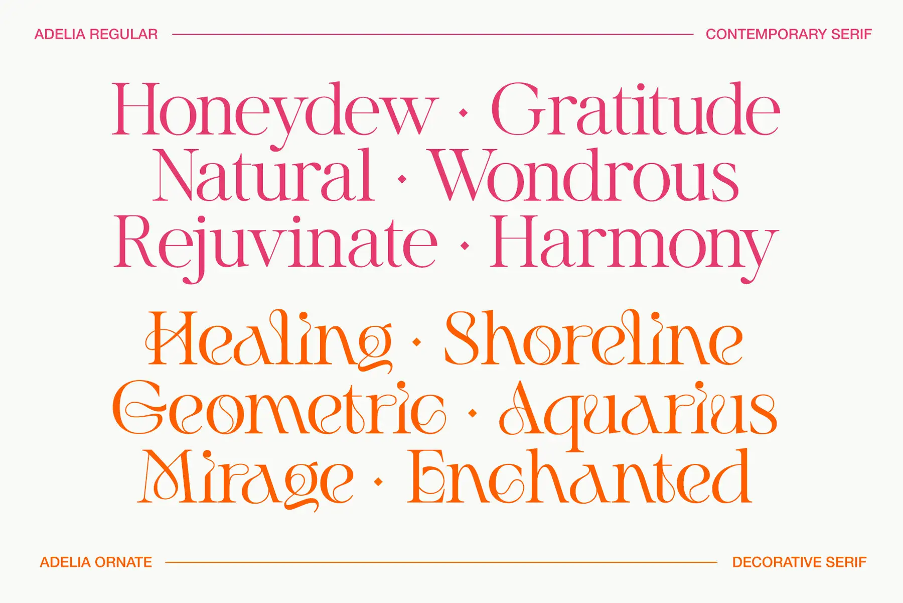 Adelia Mixable Serif Font - YouWorkForThem