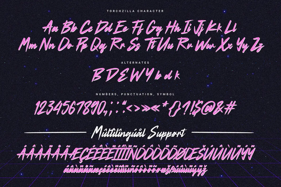 Torchzilla Font - YouWorkForThem