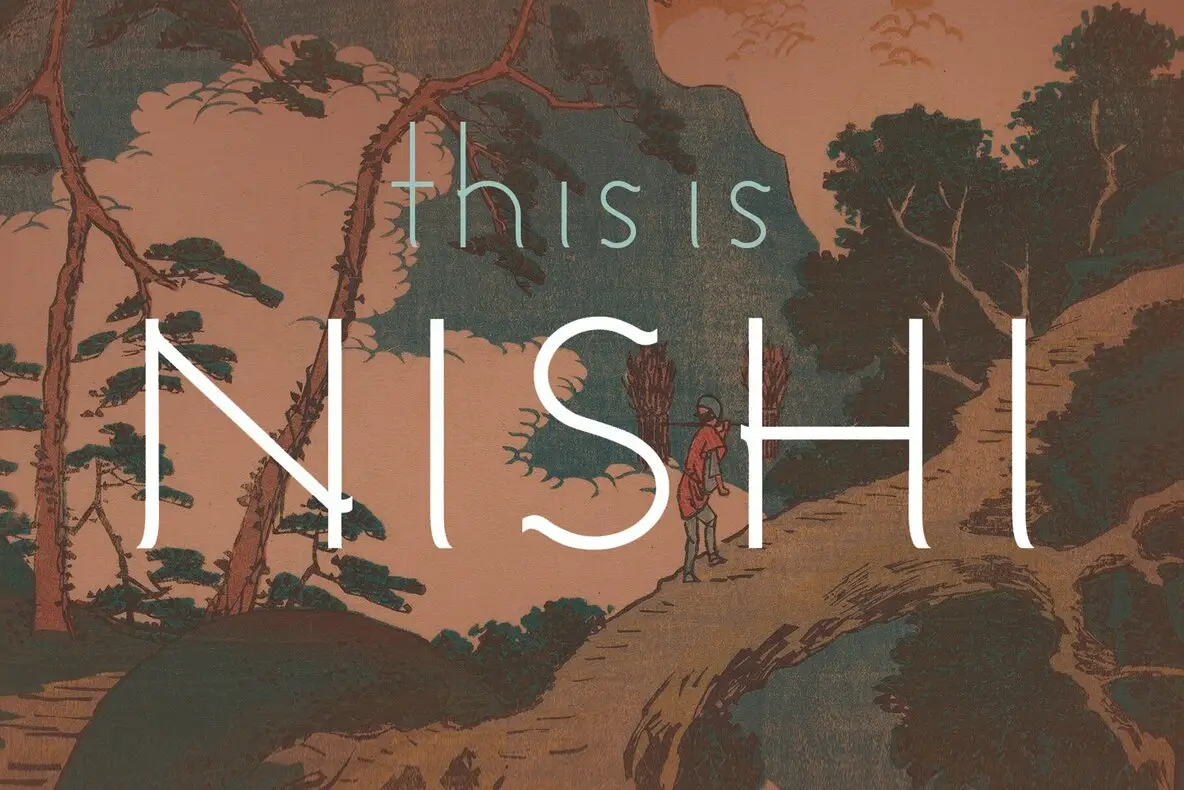 Nishi Font - YouWorkForThem