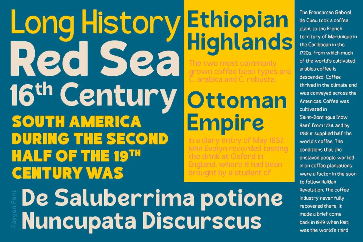 Paygon Font - YouWorkForThem