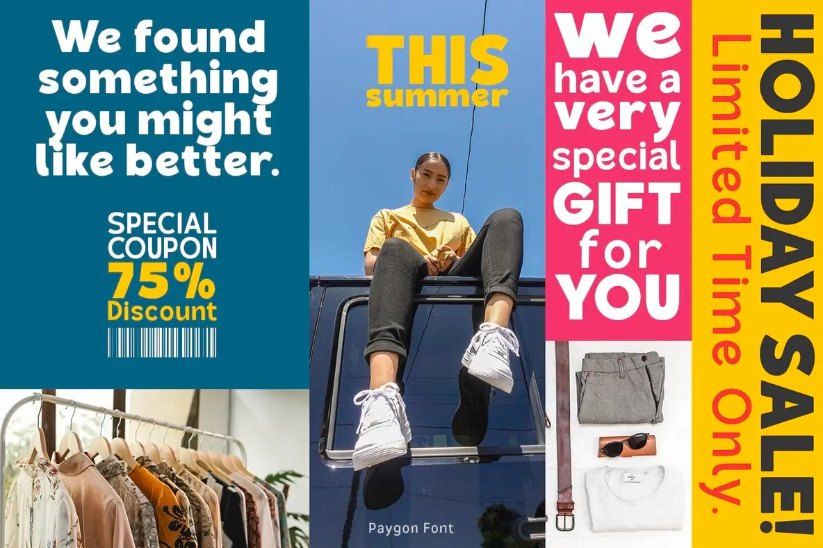 Paygon Font - YouWorkForThem