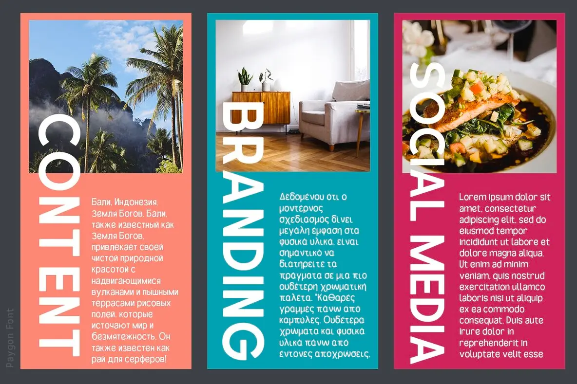 Paygon Font - YouWorkForThem