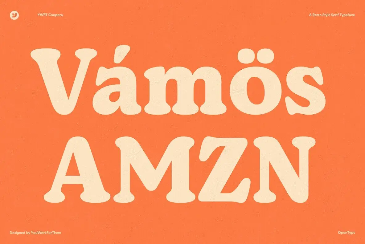 YWFT Coopera Font - YouWorkForThem