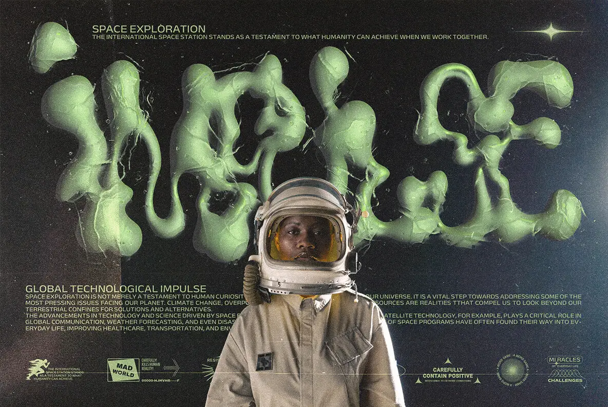 The Nebula Flow Font - YouWorkForThem