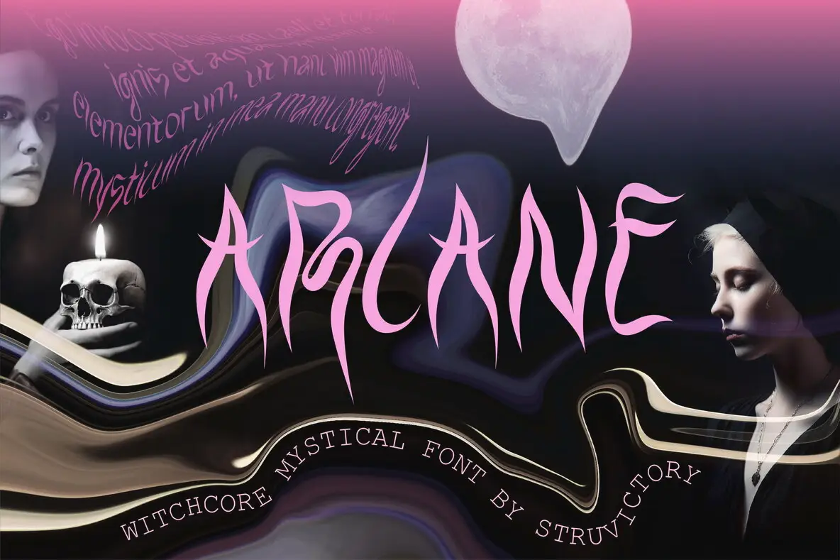 Arcane Font - YouWorkForThem