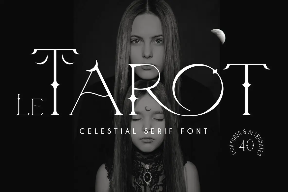 Le Tarot Font - FontPath