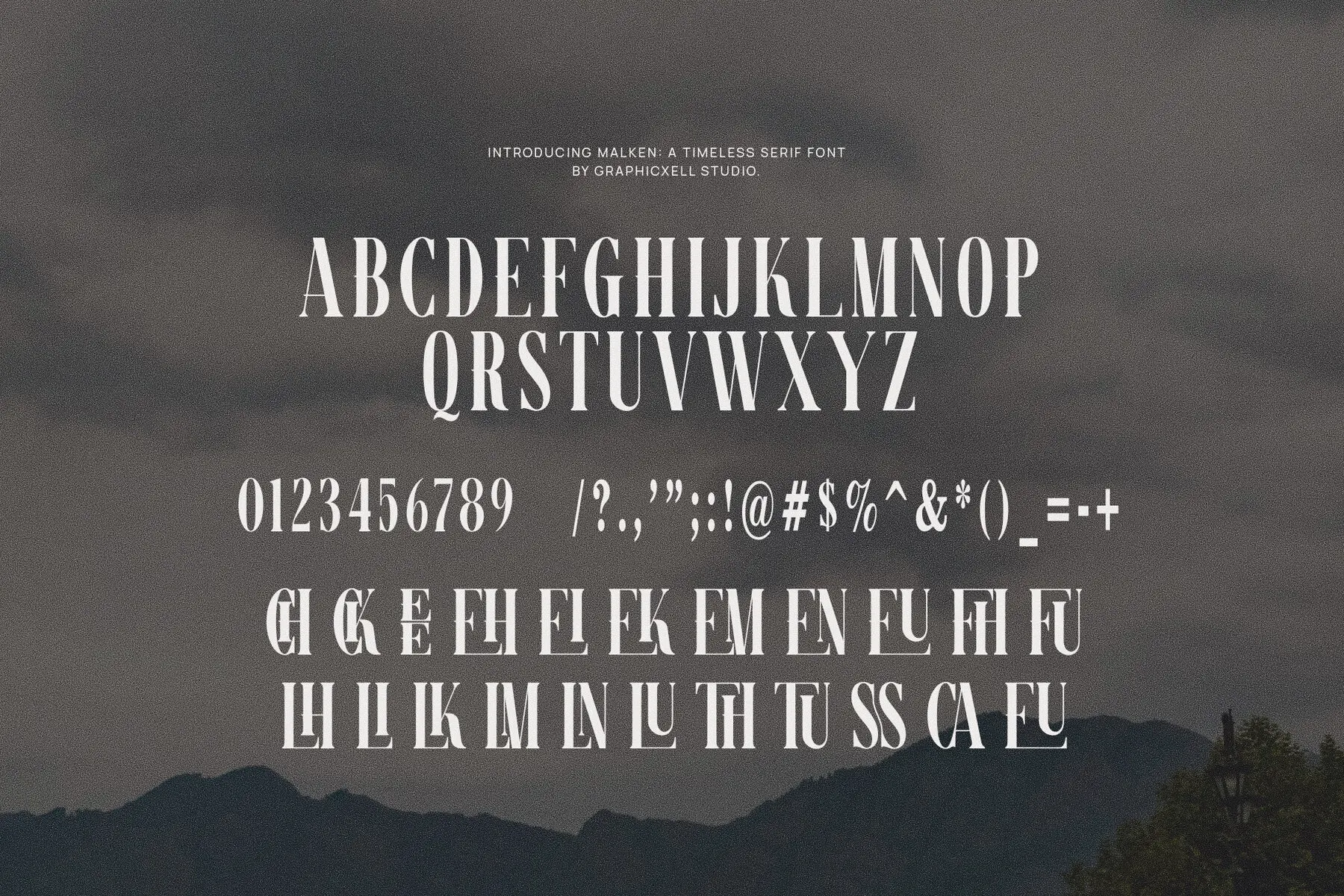 Malken Font - YouWorkForThem