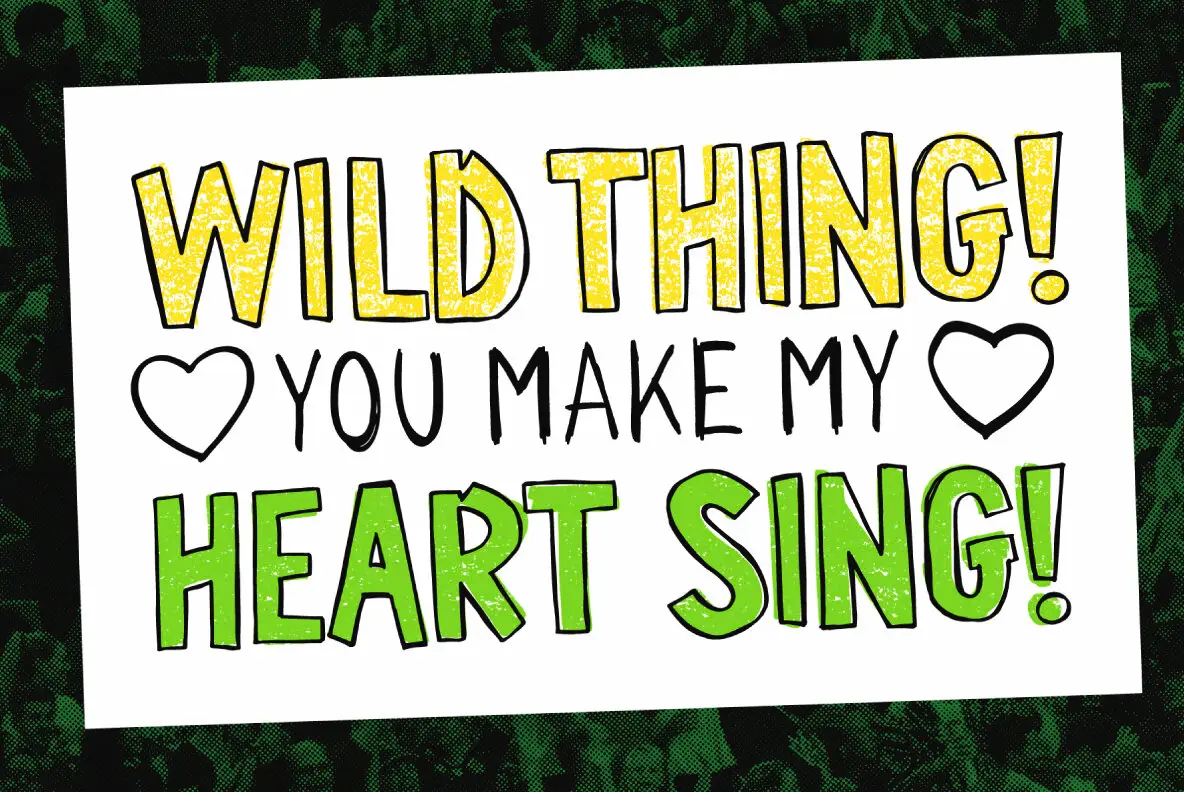 Sports Fan Font - YouWorkForThem