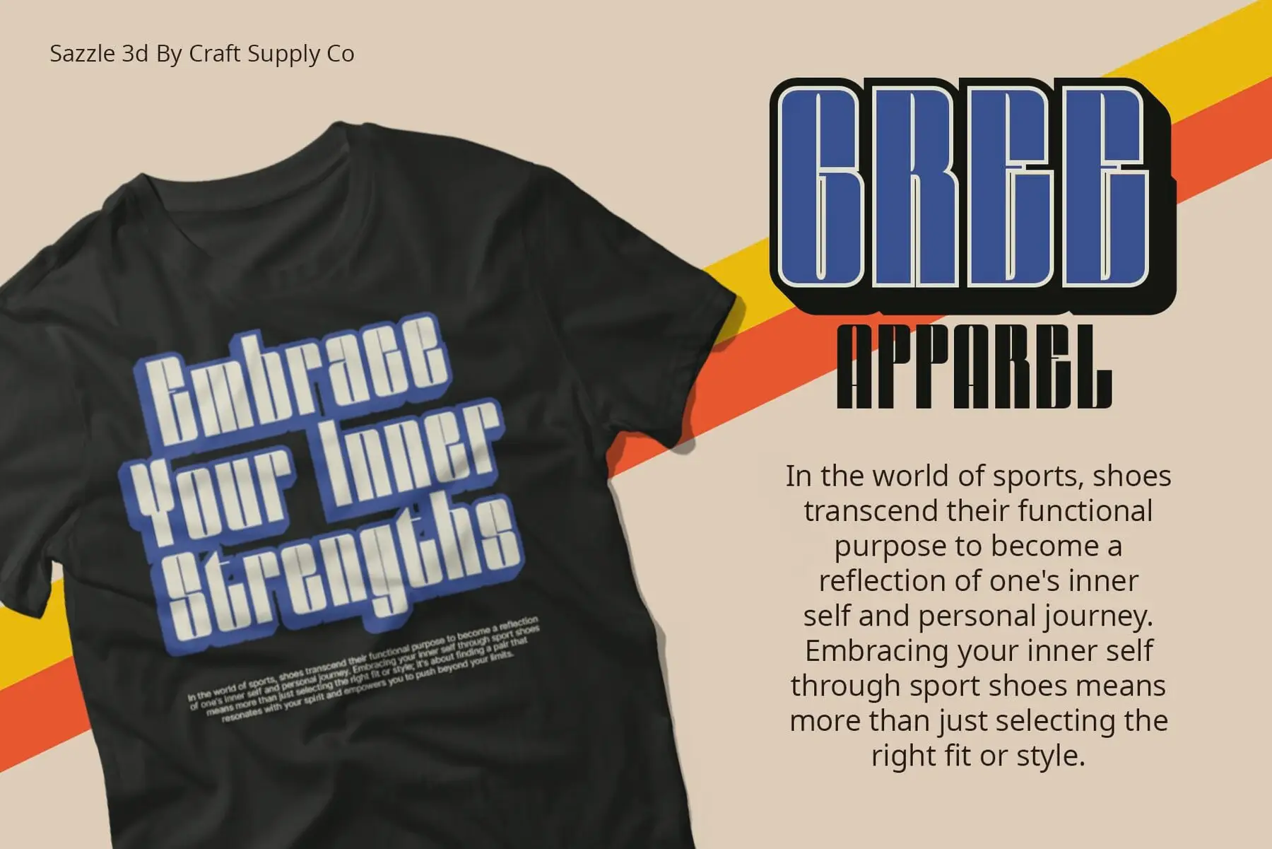 Sazzle 3D Font - FontPath