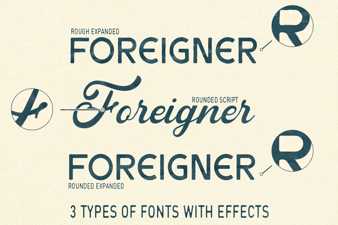 Foreigner Font - FontPath