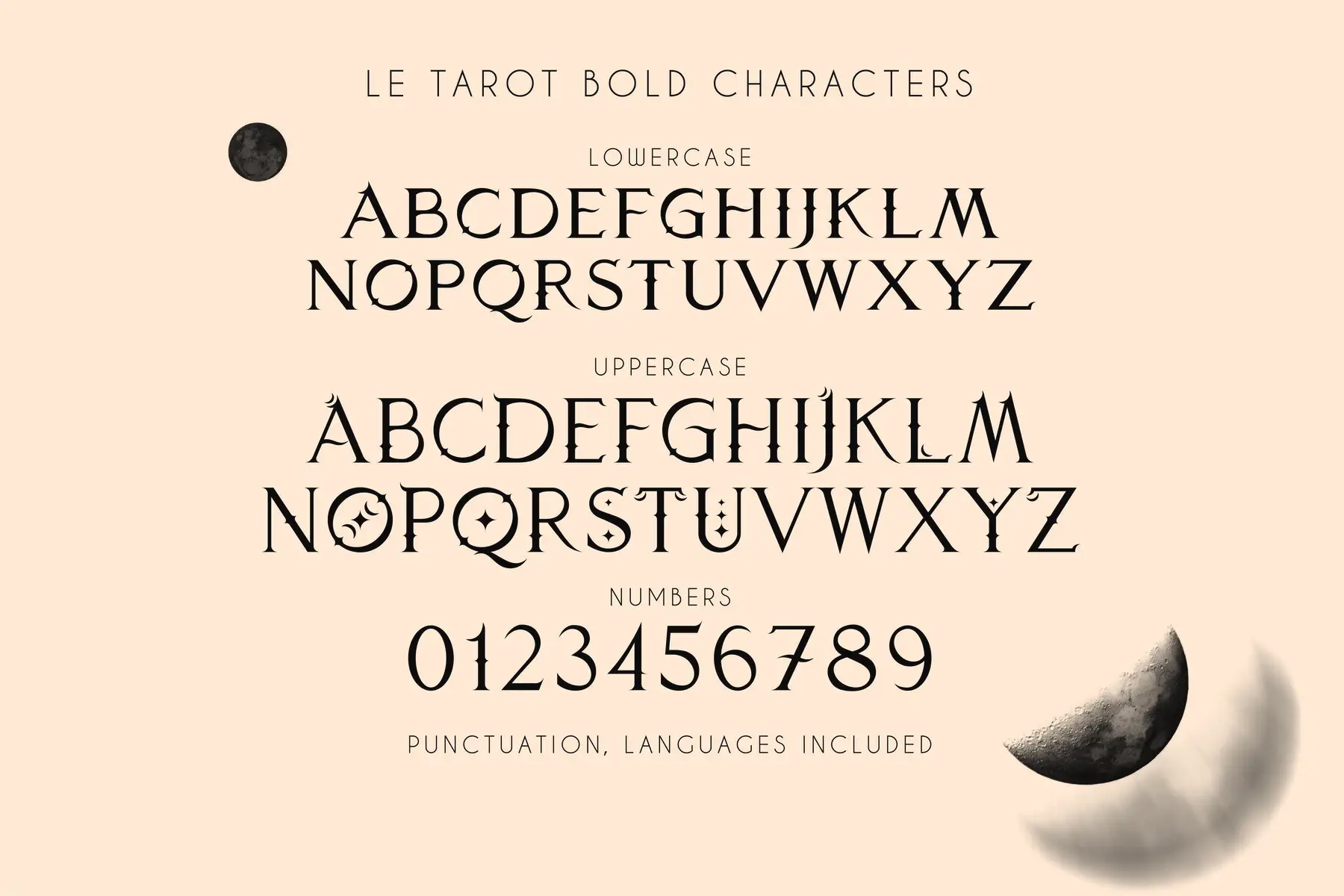 Le Tarot Bold Font - YouWorkForThem