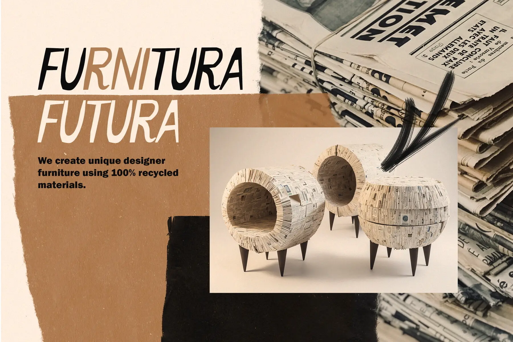 Upcycler Font - YouWorkForThem