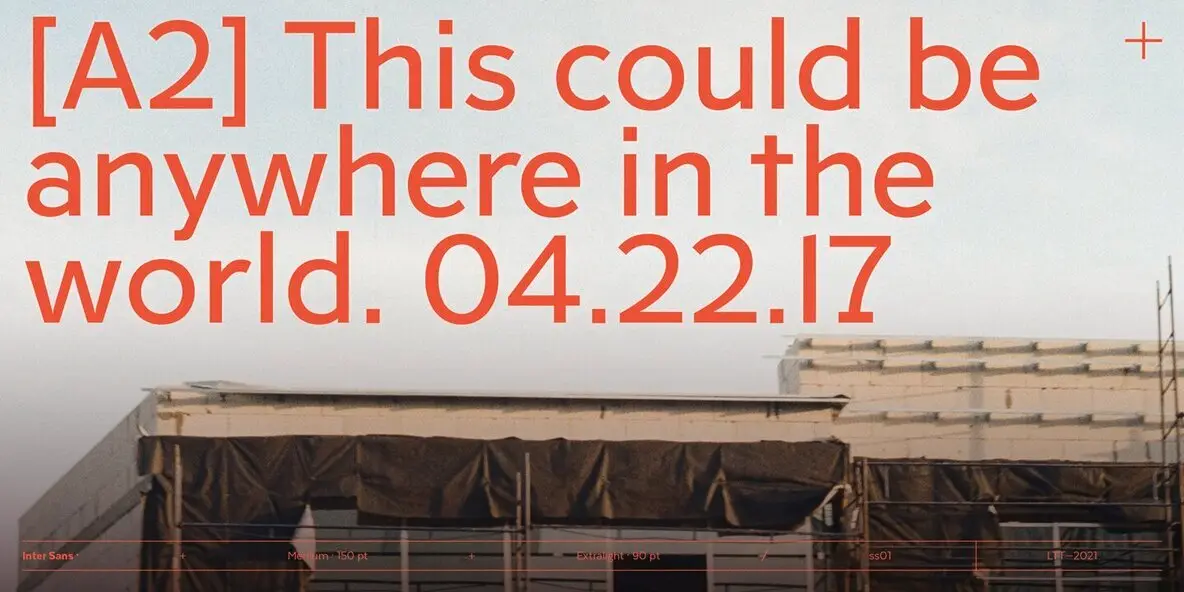Inter Sans Font - YouWorkForThem