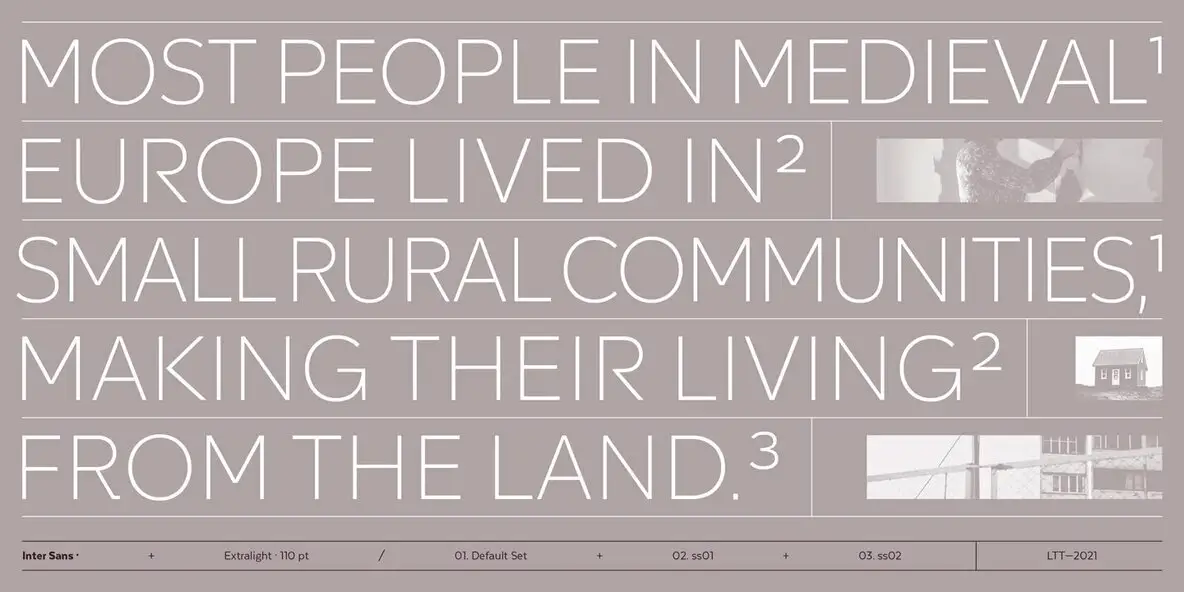 Inter Sans Font - YouWorkForThem