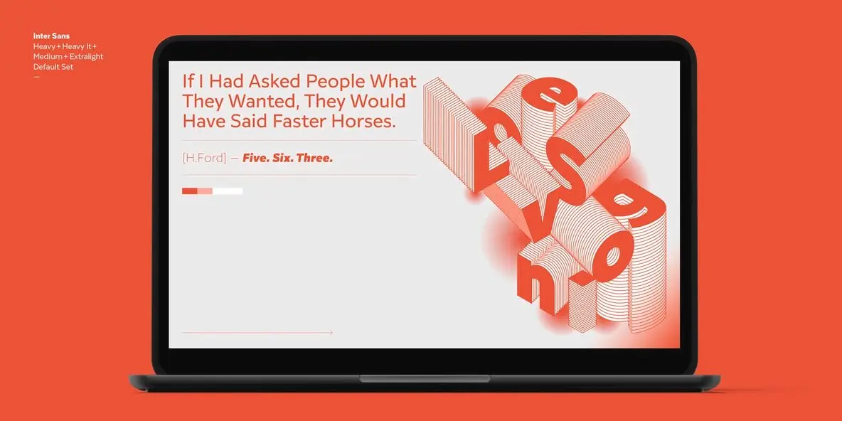Inter Sans Font - YouWorkForThem