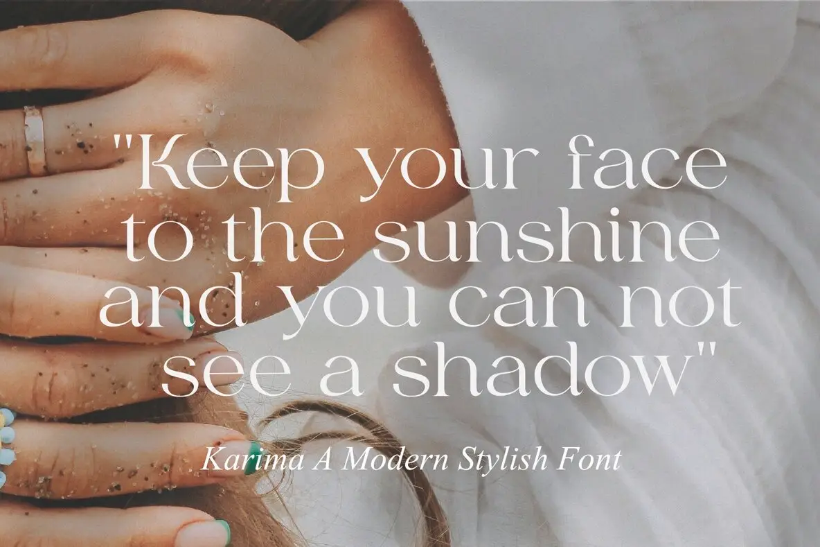 Karima Font - YouWorkForThem