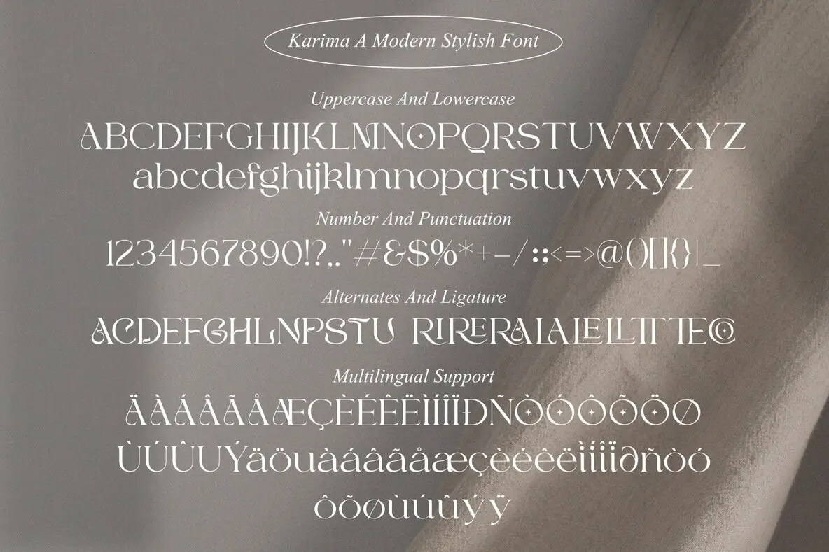 Karima Font - YouWorkForThem