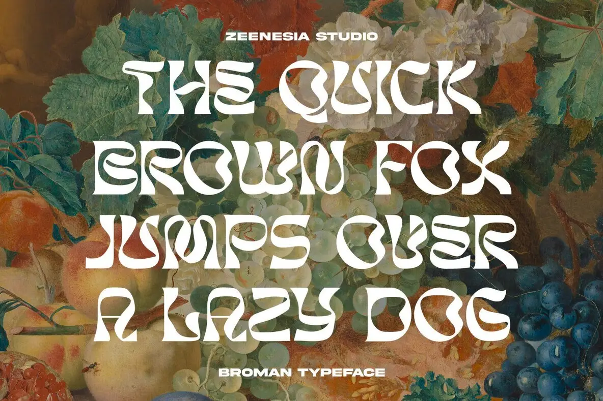 Broman Font - YouWorkForThem