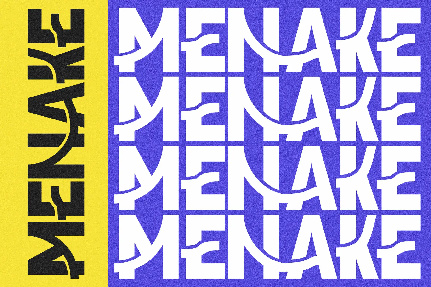 Menake Font - YouWorkForThem