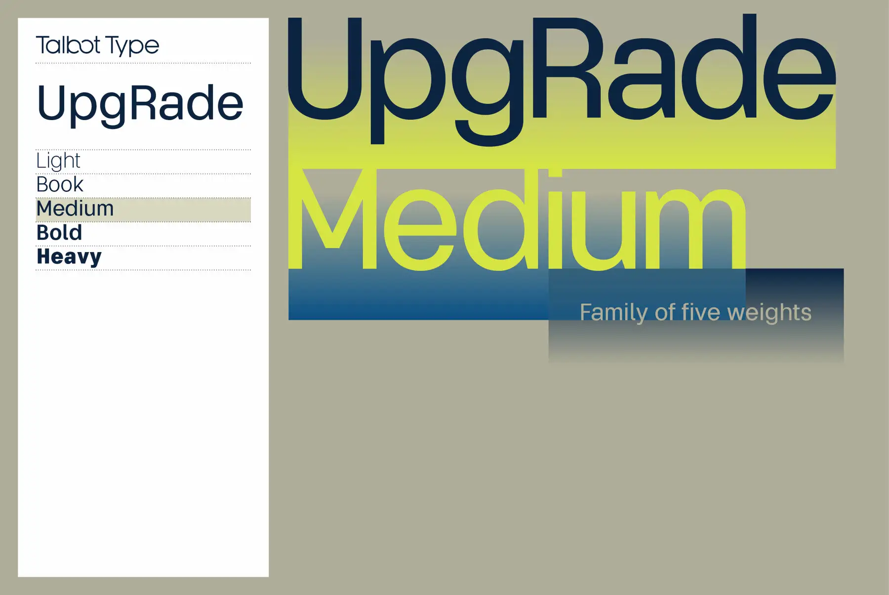 UpgRade Font - YouWorkForThem