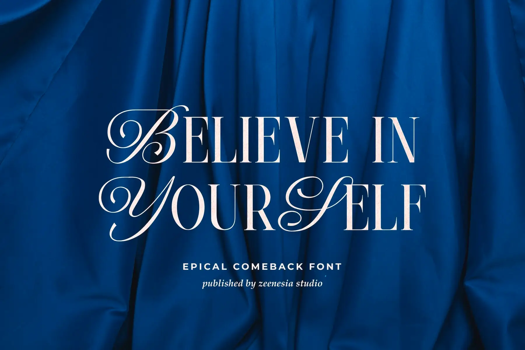 Epical Comeback Font - YouWorkForThem