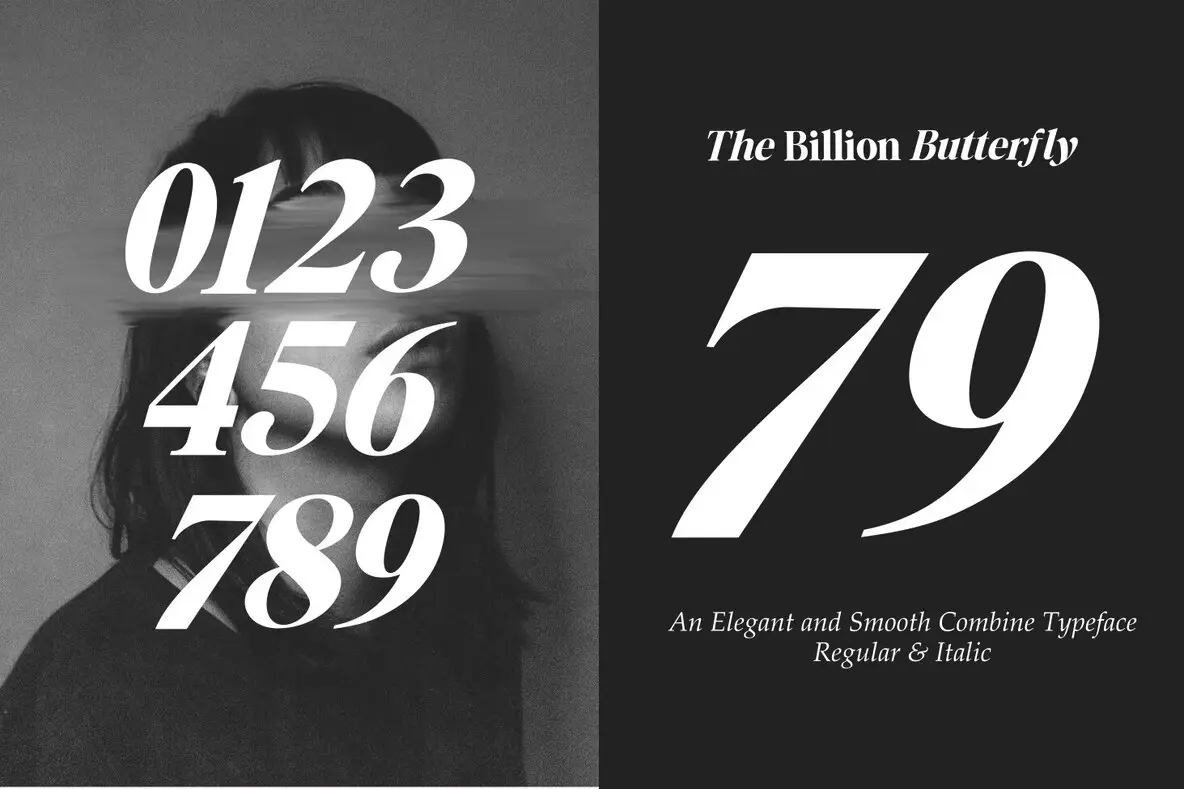 The Billion Butterfly Font - YouWorkForThem