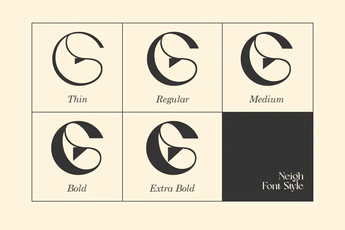 Neigh Font - YouWorkForThem