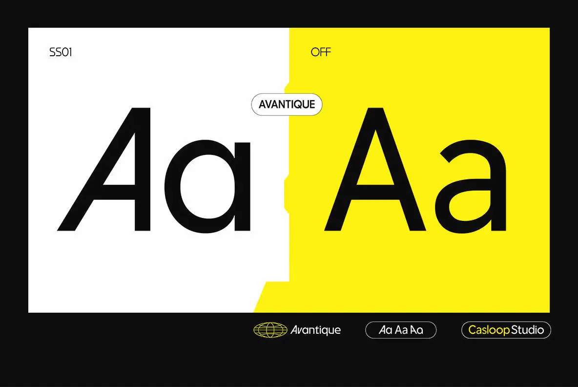 Avantique Font - YouWorkForThem