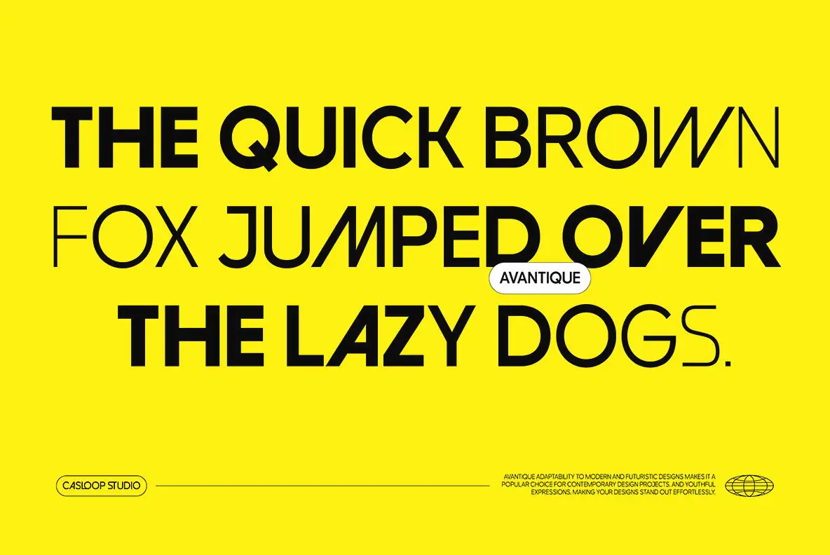 Avantique Font - FontPath