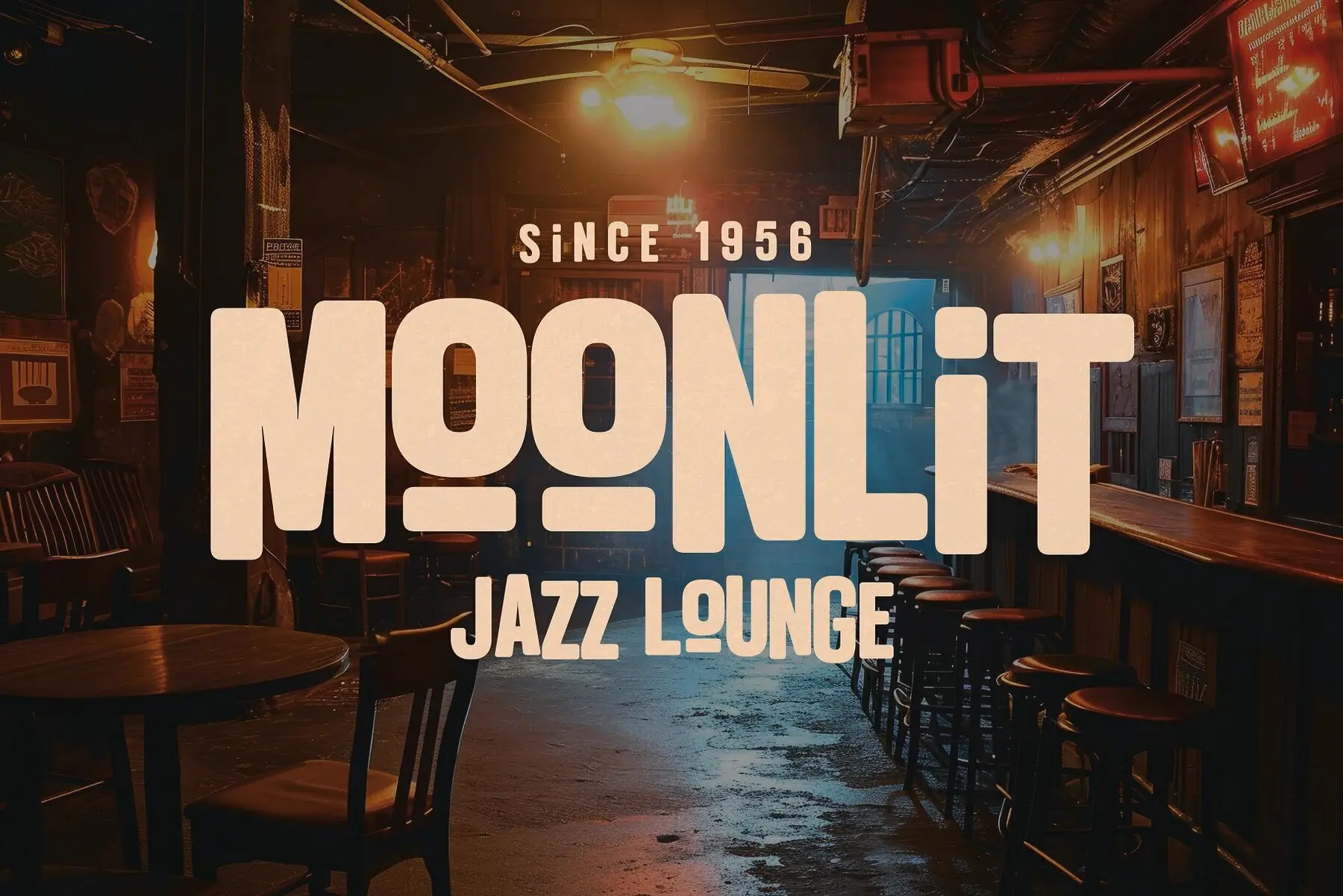 Night Lounge Font - YouWorkForThem