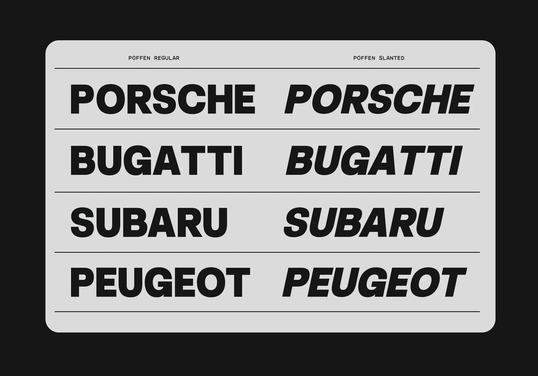 FBS Poffen Font - YouWorkForThem