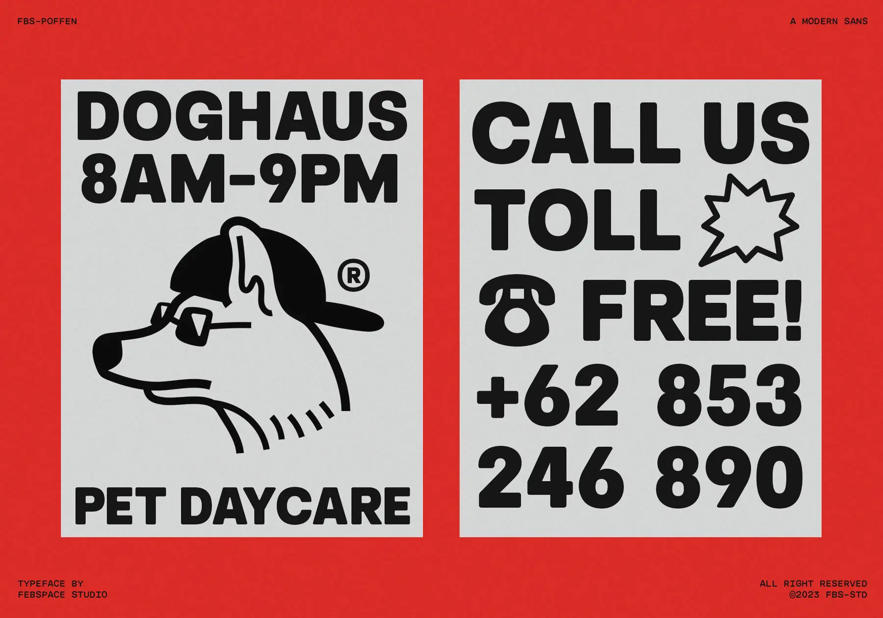 FBS Poffen Font - YouWorkForThem