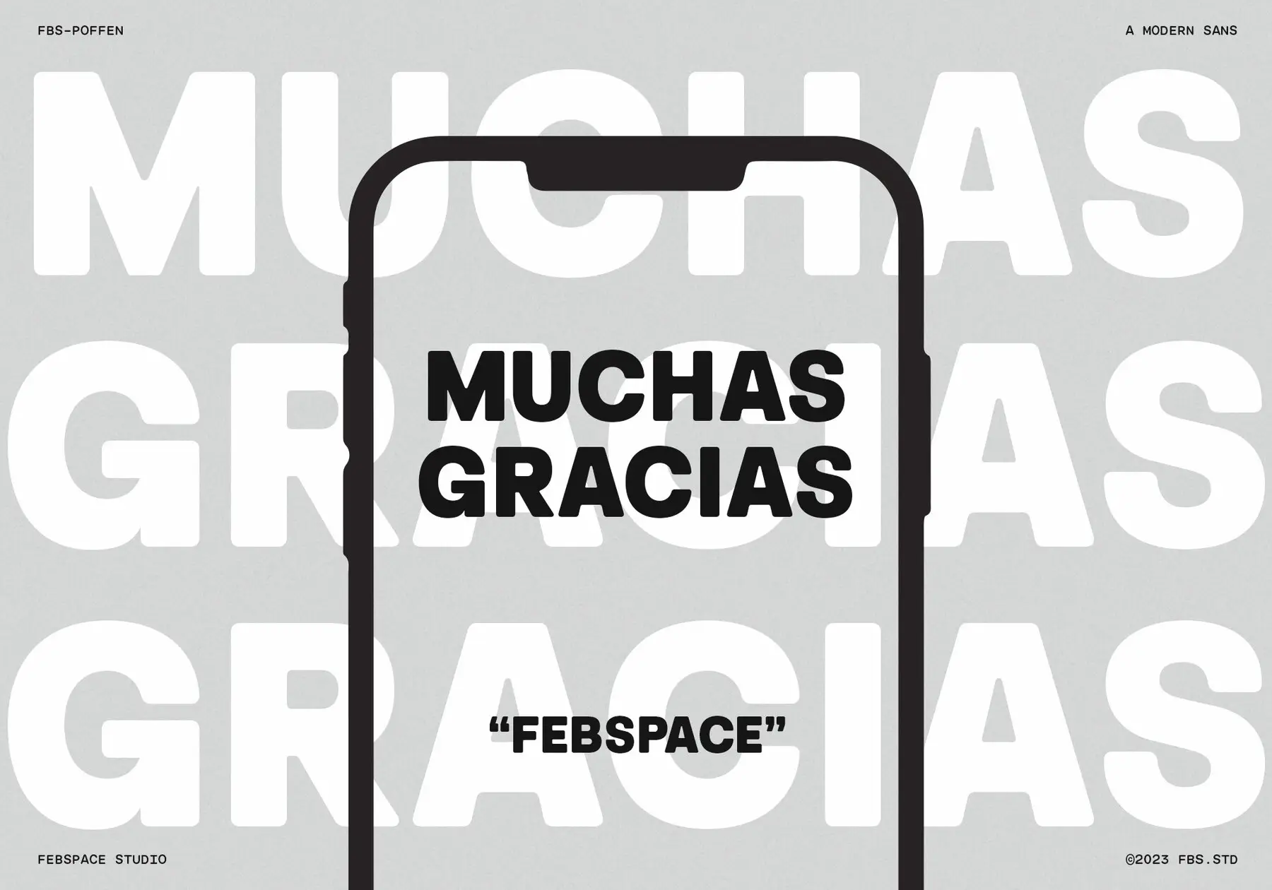 FBS Poffen Font - YouWorkForThem